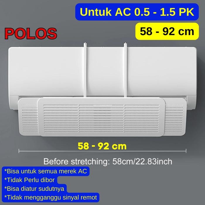 Jual dijual_Universal Talang AC Reflektor Penahan Penghalang Angin AC ...