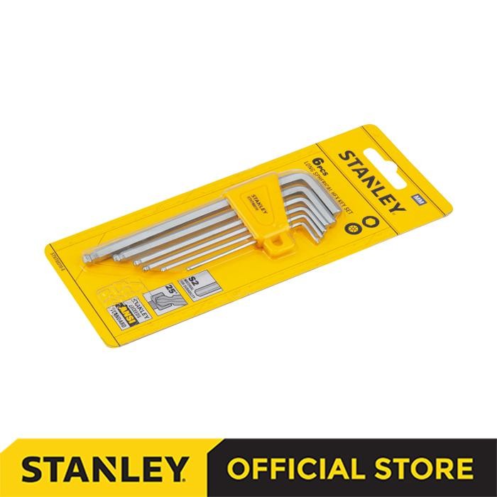 Jual Stanley Ball Point Hex Key (Long Spherical) / Kunci Hex Key Set ...