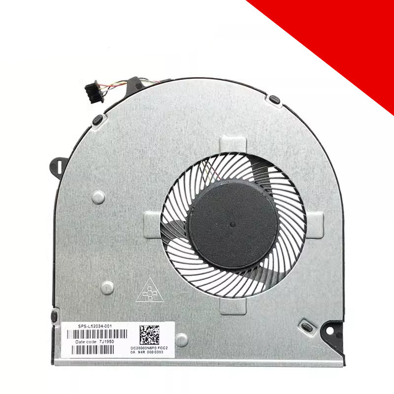 Jual cpu cooling fan for HP 15-du 15s-du 15-DW TPN-C139 L52034-001 250 ...