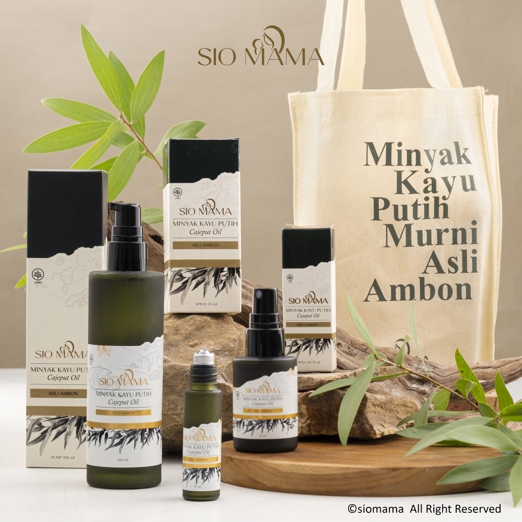 Jual Siomama Bundling A - Minyak Kayu Putih Premium SIO MAMA Asli Ambon ...