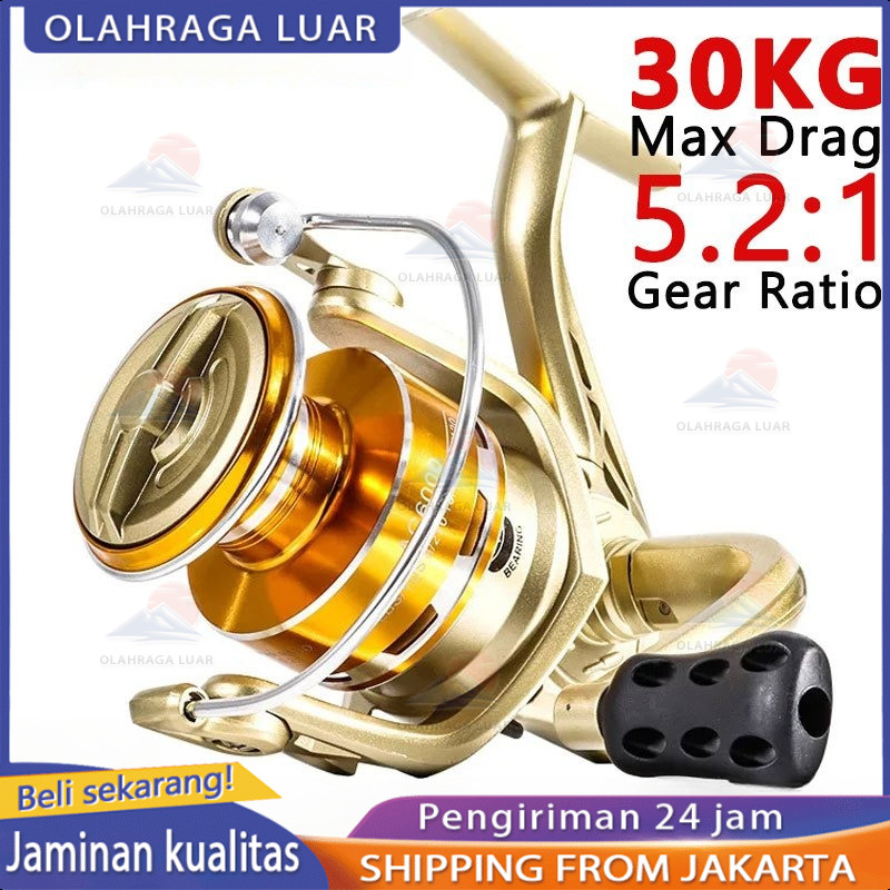 Jual AC1000-7000 Reel Pancing daido murah cuci gudang katrol pancing ...
