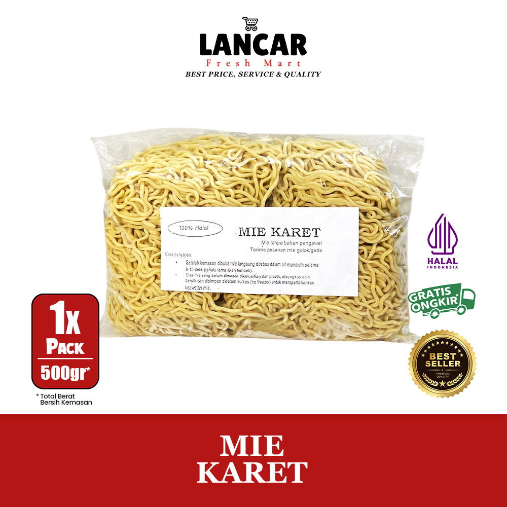 Jual MIE KARET 500 GR | Shopee Indonesia