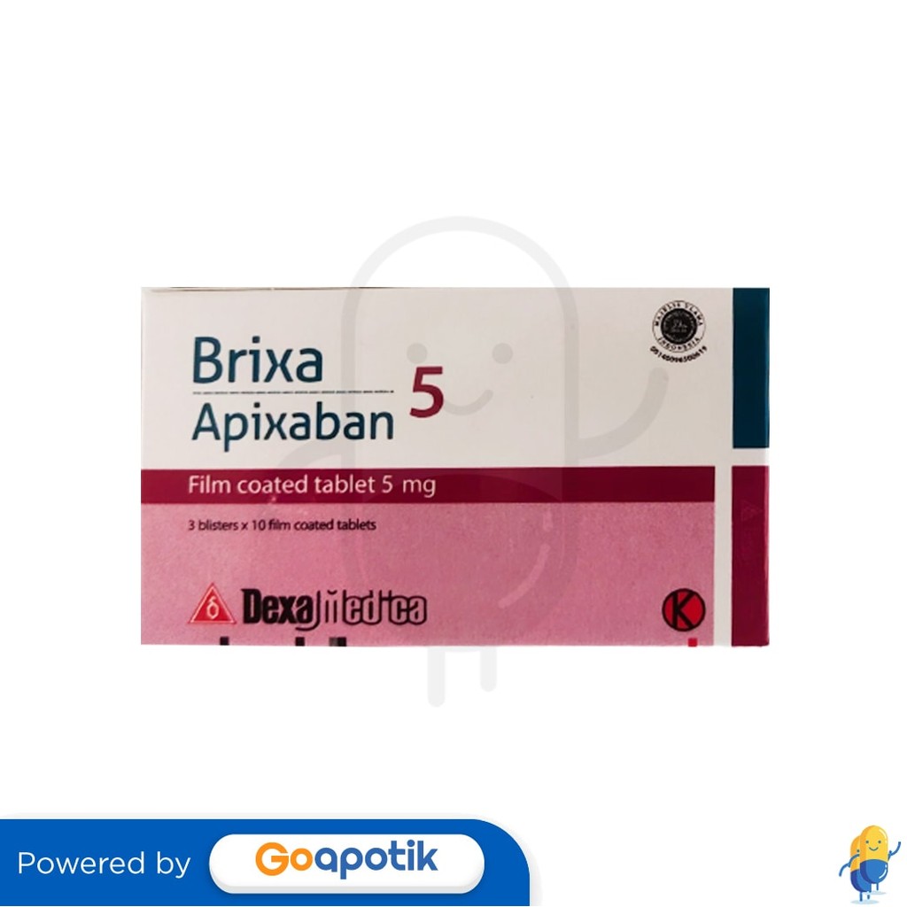 Jual Brixa 5 Mg Box Isi 30 Tablet | Shopee Indonesia