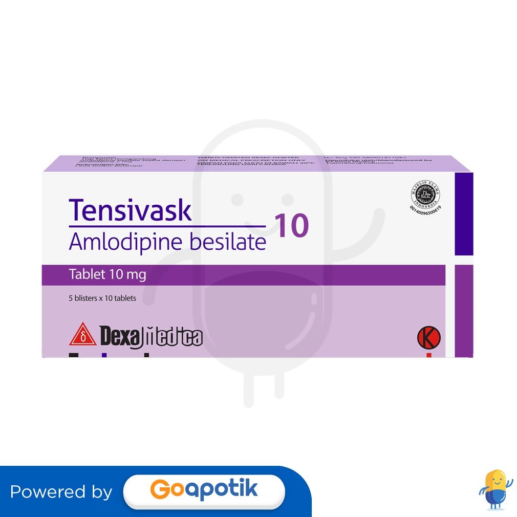 Jual Tensivask 10 Mg Box 50 Tablet | Shopee Indonesia