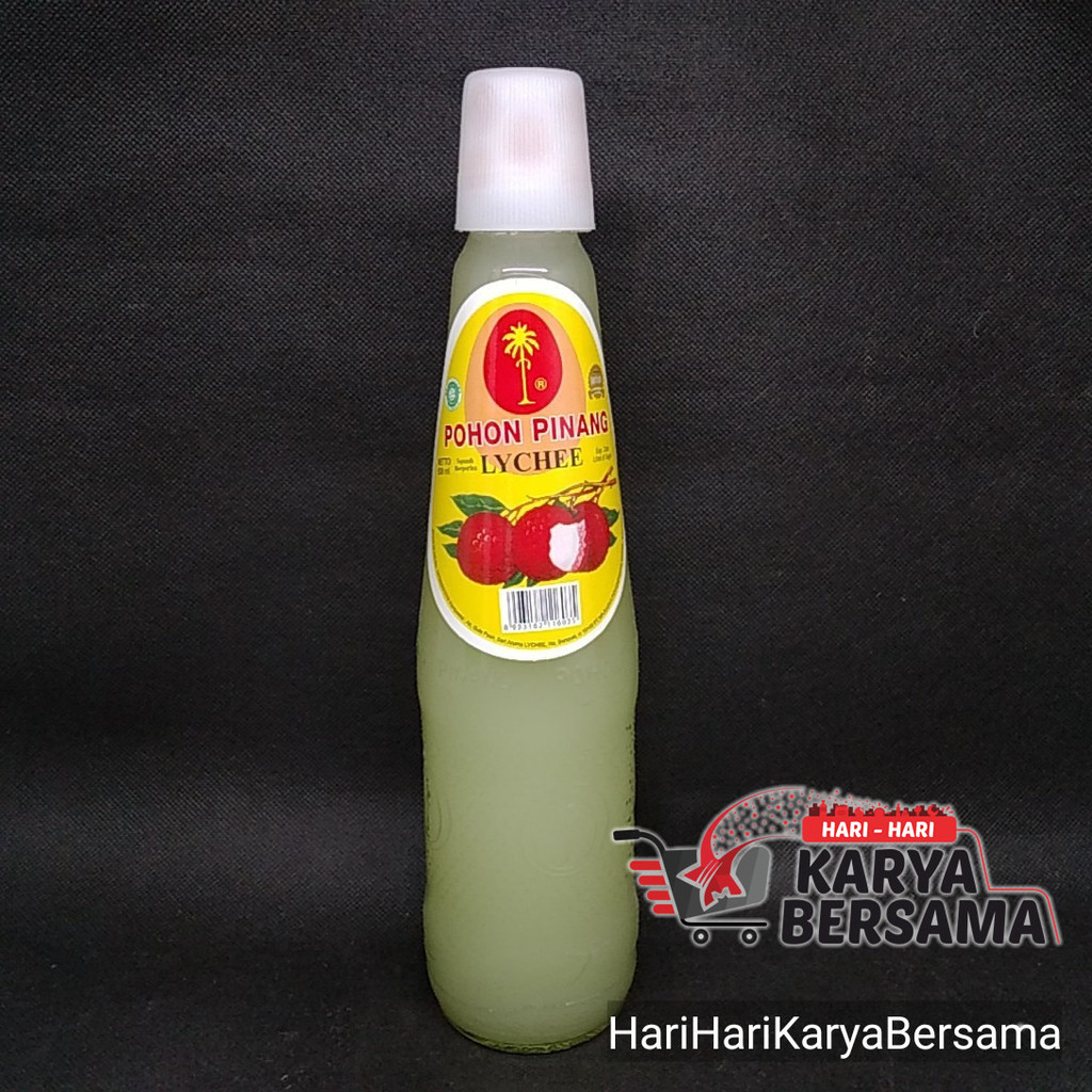Jual MINUMAN SYRUP SIRUP POHON PINANG LYCHEE 1/12/520ML | Shopee Indonesia