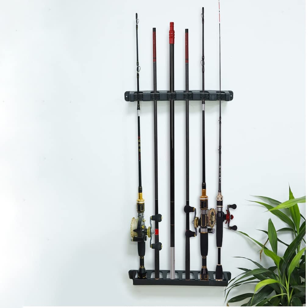 Jual Rak Holder Joran Pancing Wall Mount Fishing Rod 6 Slot - R5 ...