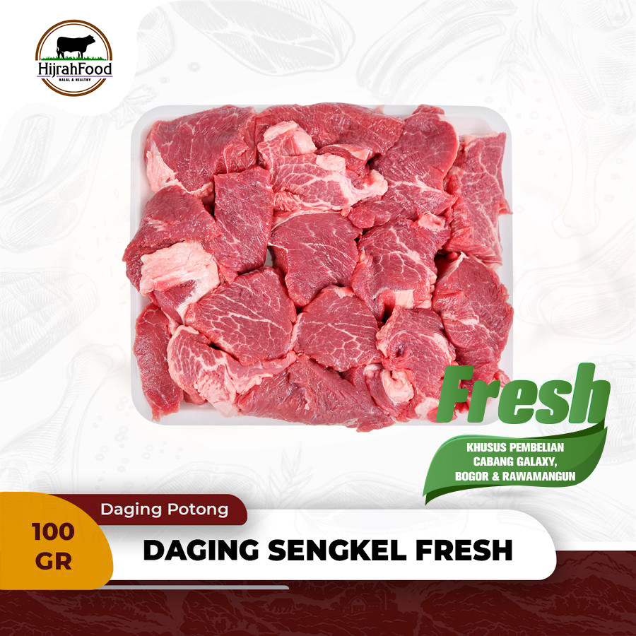 Jual Hijrahfood Daging Sengkel Sapi SEGAR Potong | Beef Shank Cutting ...