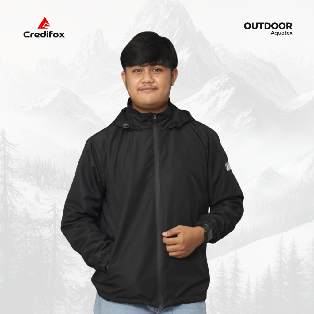 Jual rayanaashop CREDIFOX Jaket outdoor waterproof aquatex - jaket gunung waterproof - jaket ...