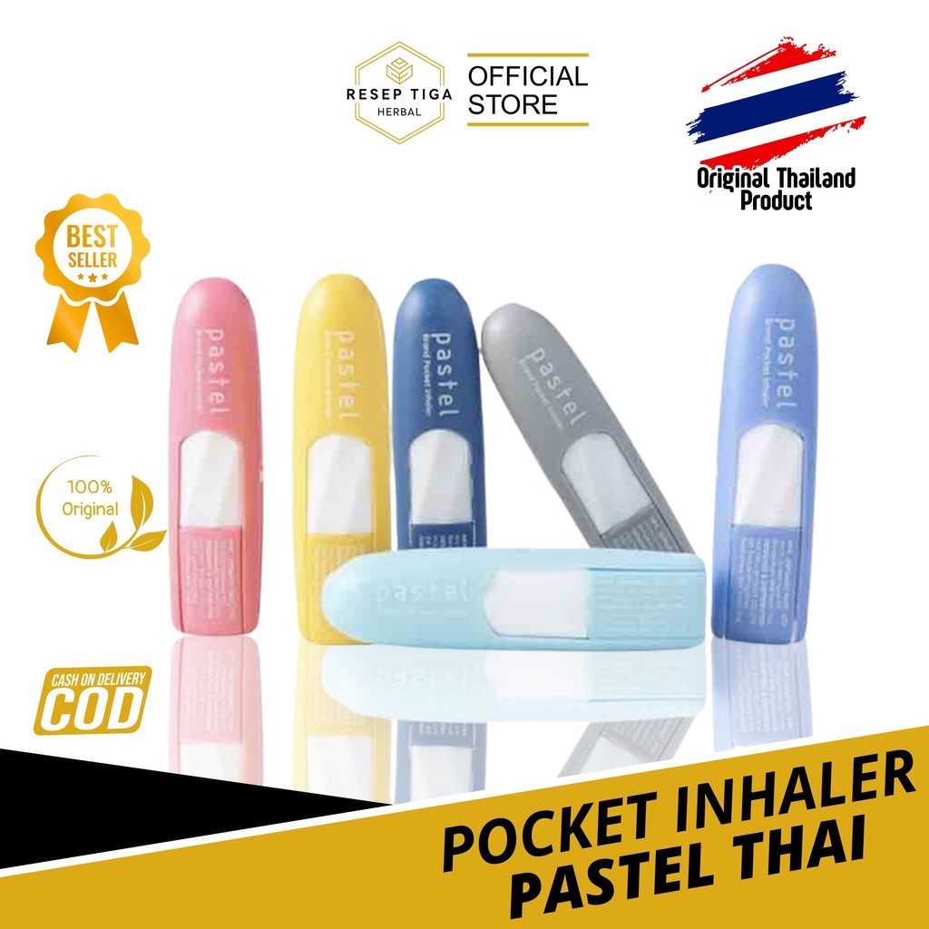 Jual Pastel Pocket Inhaler Original Balm Thailand | Shopee Indonesia