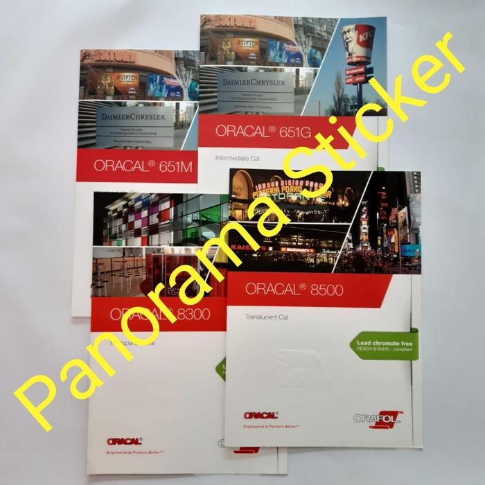 Jual Katalog Sticker Oracal - 651 Matt (Doff) | Shopee Indonesia