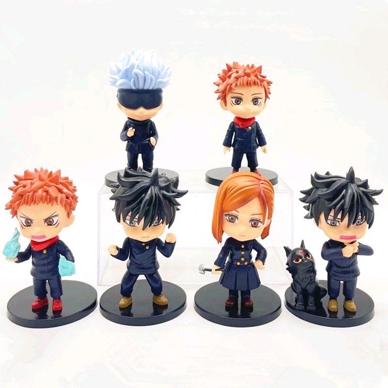 Jual Action Figure Jujutsu Kaisen Chibi Set 6 itadori megumi satoru gojo | Shopee Indonesia