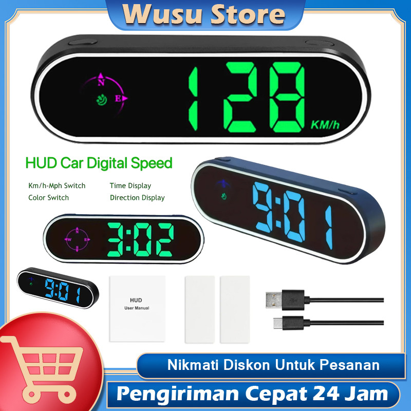 Jual Speedometer GPS Mobil Dengan Tampilan multifungsi Time display ...