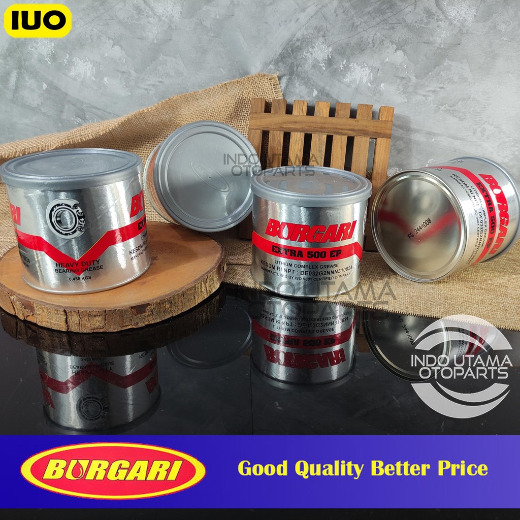 Jual BURGARI Grease Extra 500 EP Heavy Duty Grease Pelumas Gemuk ...