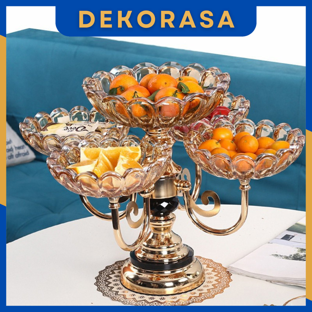 Jual DEKORASA (Garansi 1 Tahun) Tempat Permen Snack Aesthetic Mewah ...