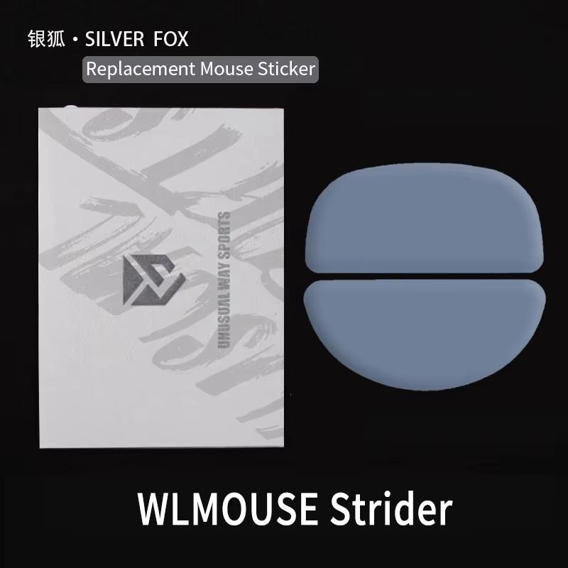 Jual Unusual Way Sports Silver Fox WLMouse Strider Mouse Feet / Mouse Skate PTFE (Speed ...