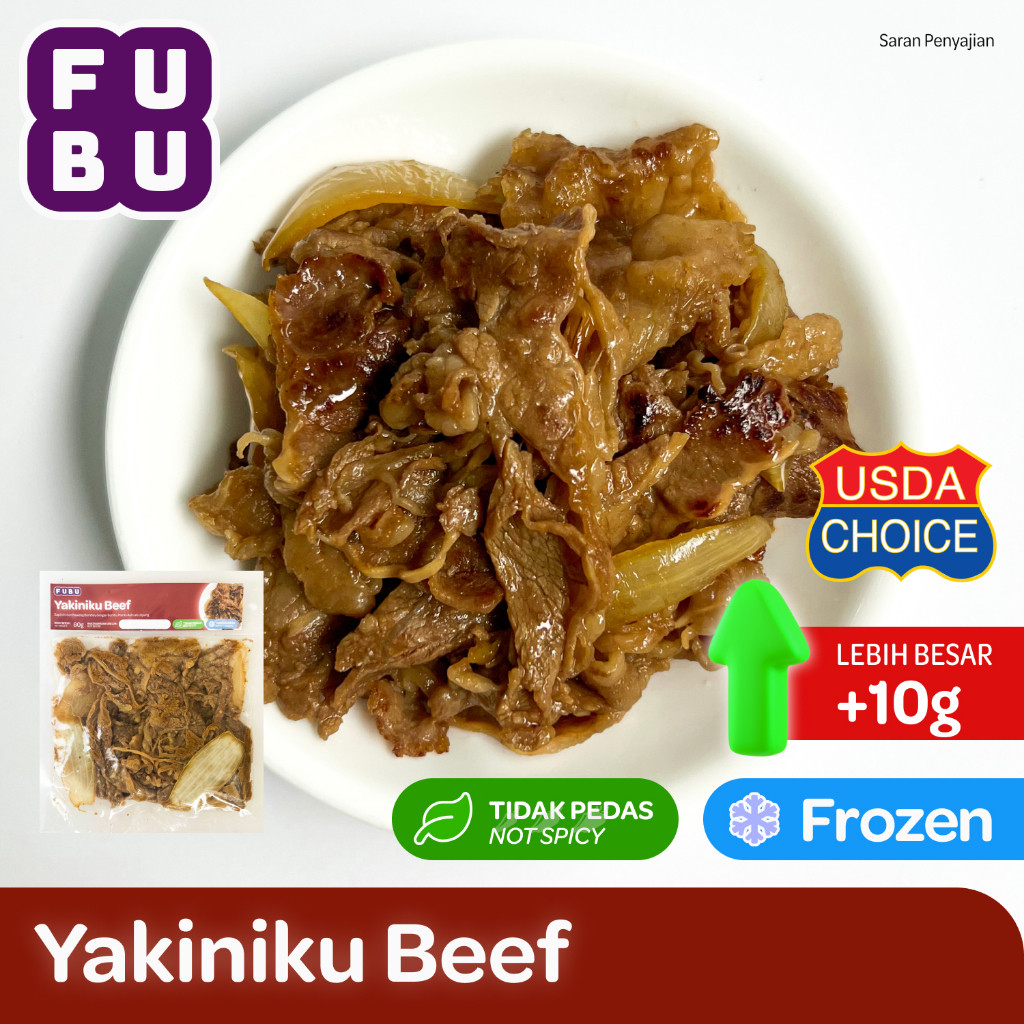 Jual FUBU Yakiniku Beef - Sapi Manis Asin ala Jepang - Satu Porsi Lauk ...