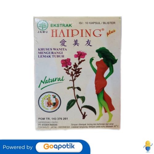 Jual Haiping Plus Box 10 Kapsul | Shopee Indonesia