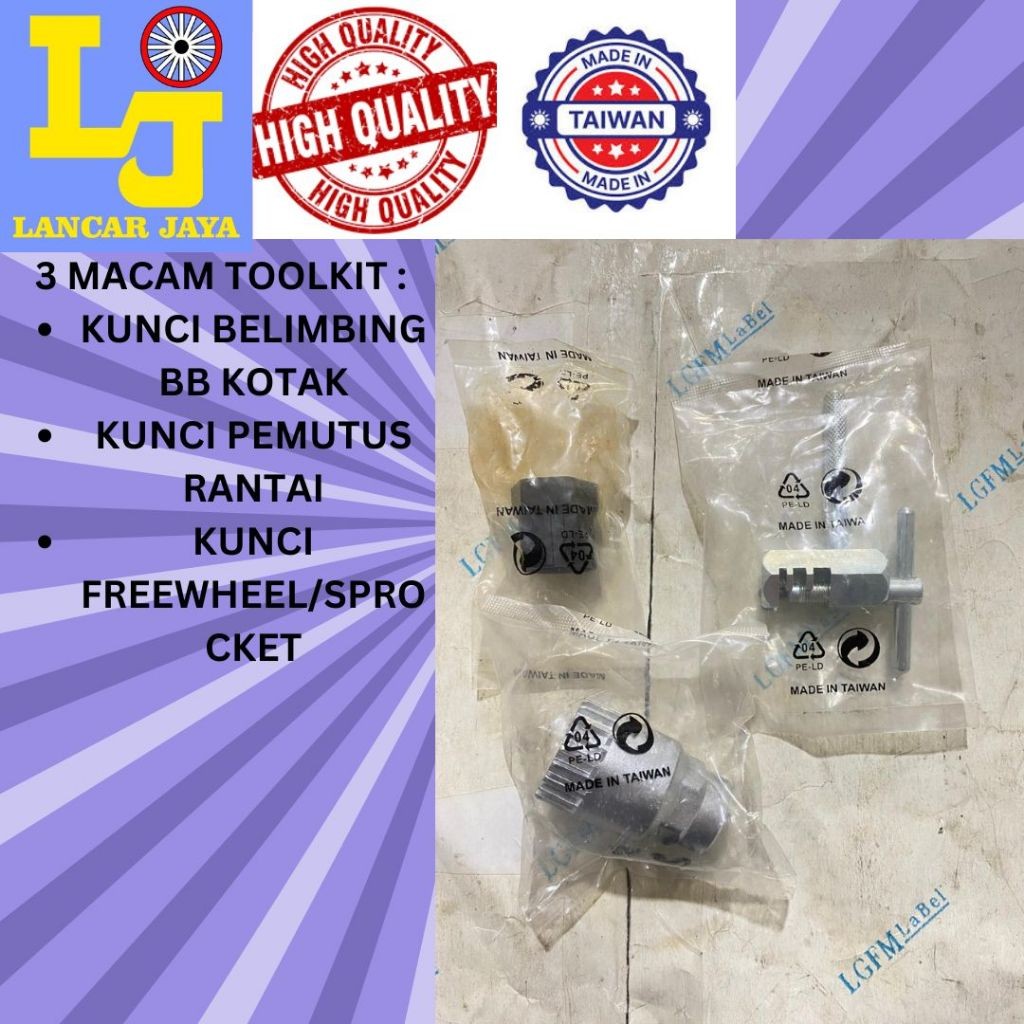 Jual TAIWAN TOOL KIT pemutus/pembuka rantai kunci belimbing bb kotak ...