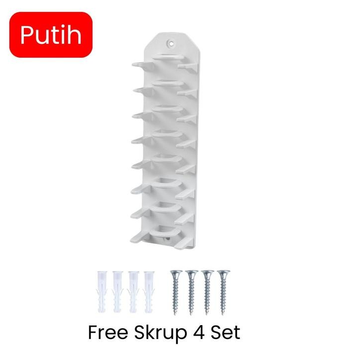 Jual Rak Topi Dinding Minimalis Berperekat Serbaguna Gantungan untuk ...