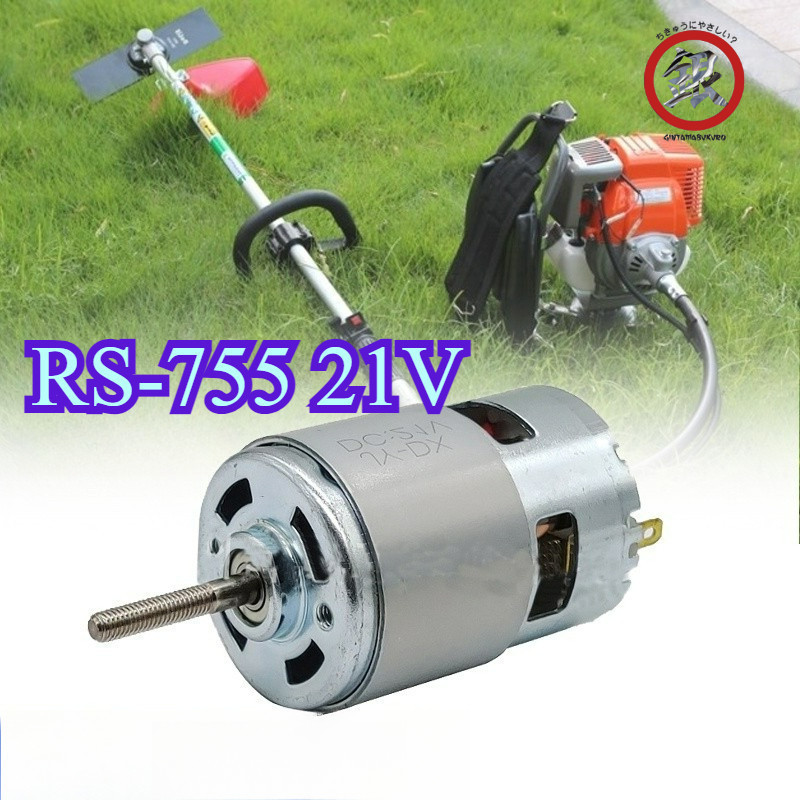 Jual RS-755 21V Dinamo DC Motor Potong Rumput Lawn Mower Dinamo Motor ...