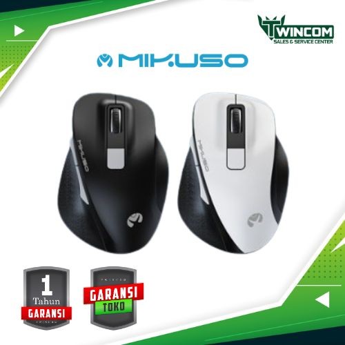 Jual Mouse Wireless Mikuso MOS-W102 2.4G Optical Mouse | Shopee Indonesia