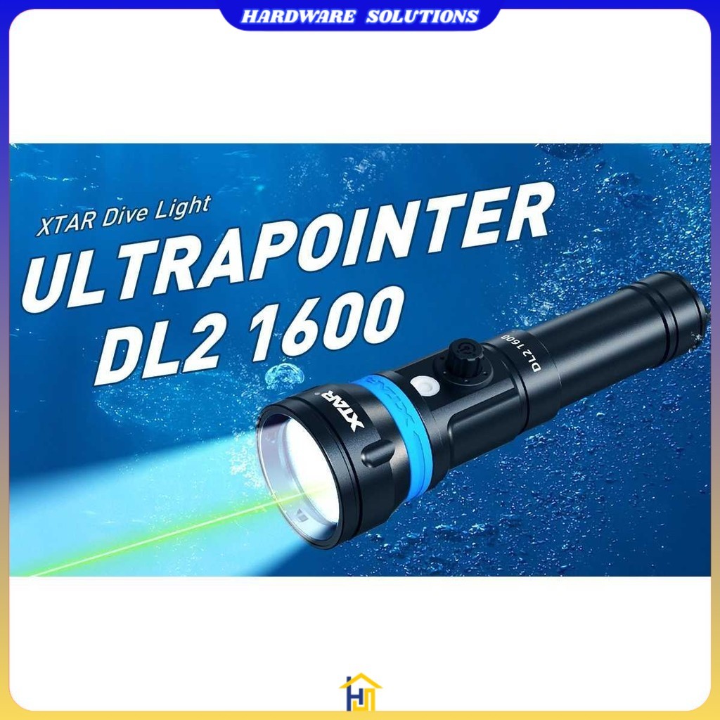 Jual Senter Diving 2in1 Laser Beam Luminus 1600 Lumens SST-40 P2 - XTAR ...