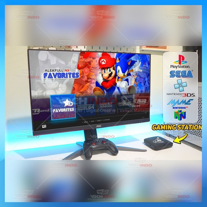 Jual SSD Games Emulator External 128GB Batocera / Retrobat - All in One ...