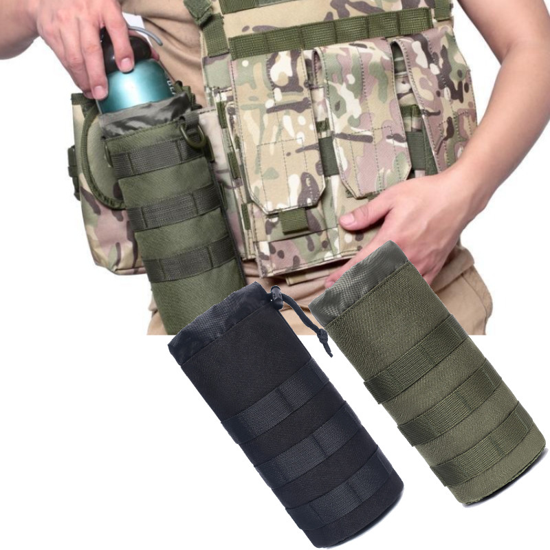 Jual 1Set Sarung Botol Air Minum Perlengkapan Camping Tas Molle Botol ...