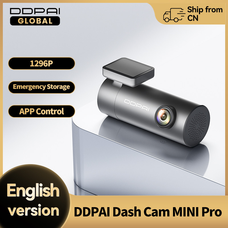 Jual DDPAI WiFi Car DVR Mini Pro HD Night Vision 1296P Dash Cam ...