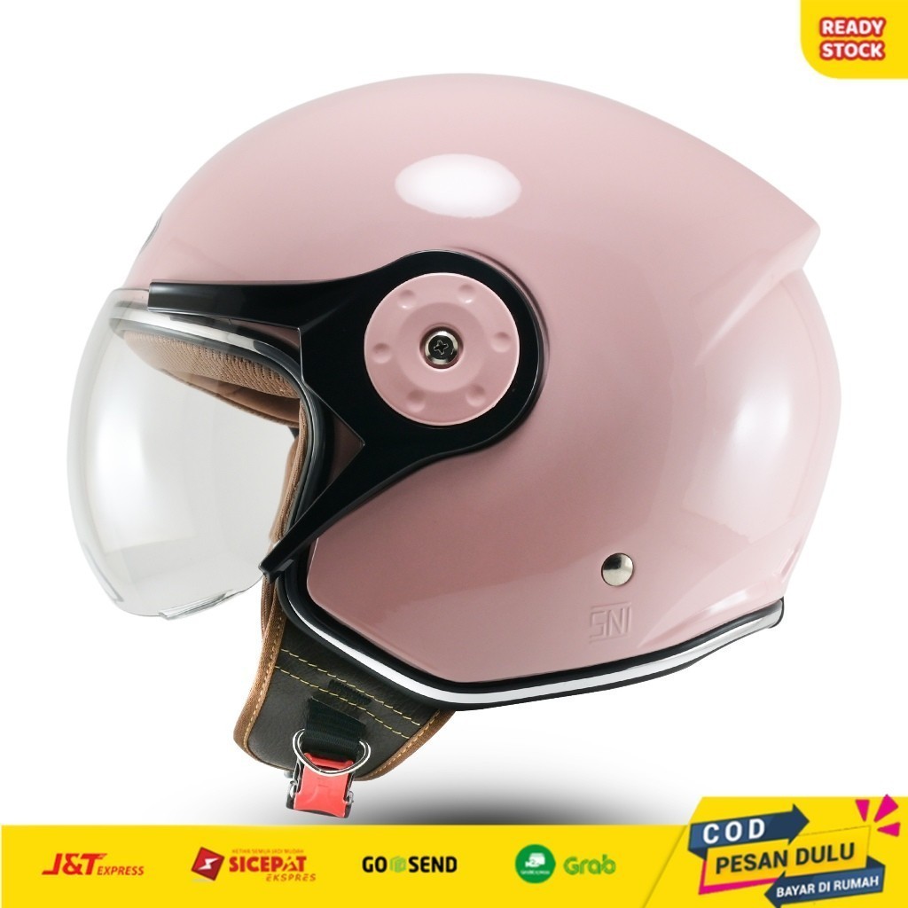Jual Helm Bogo Rsix Esperanza Kaca Pilot Terbaru Pria Wanita Premium ...