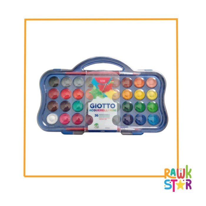 Jual Giotto/Mini Watercolor 36 Warna 23mm | Shopee Indonesia