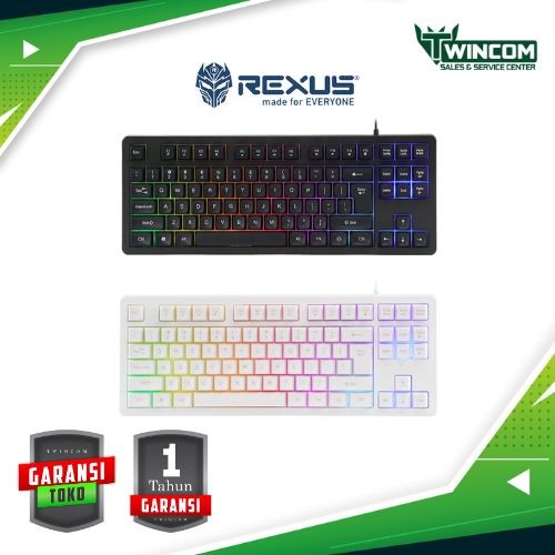 Jual KEYBOARD GAMING REXUS K9G TKL BLACK (RGB, MEMBRANE) / K9-G ...