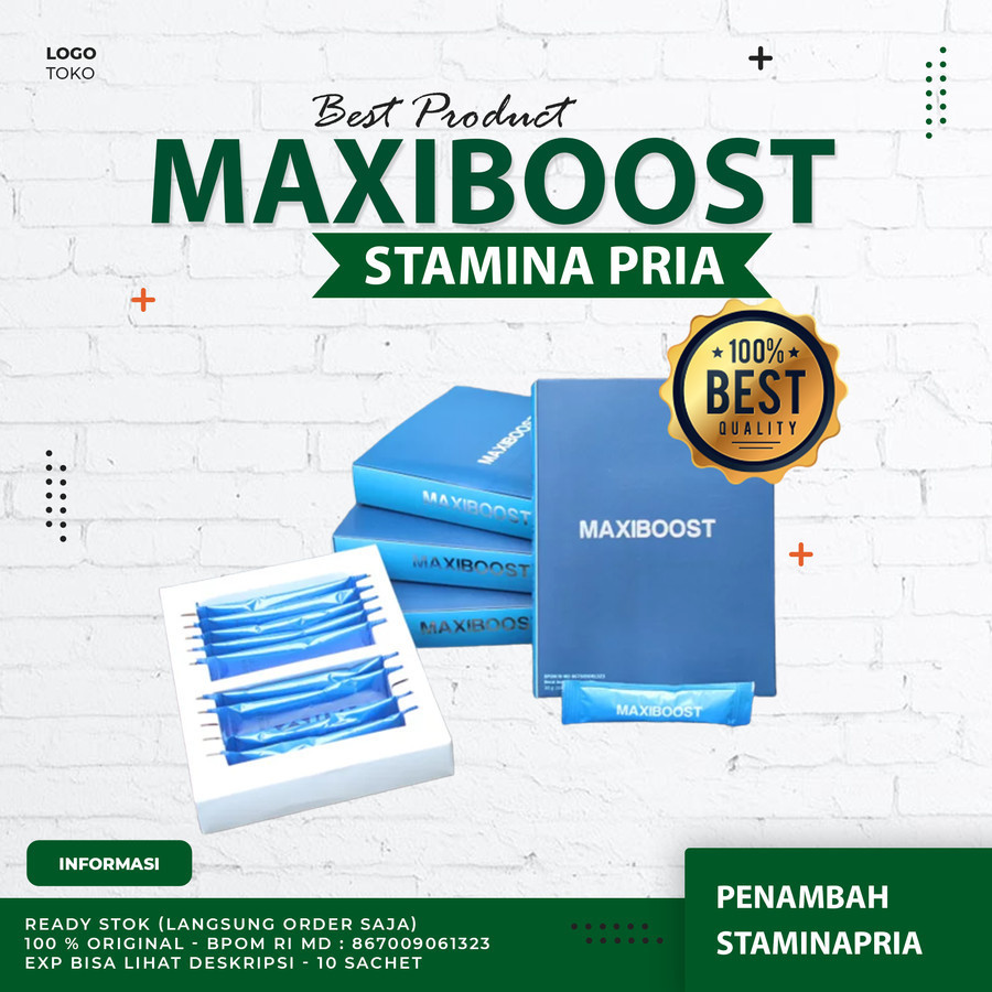 Jual MAXIBOOST MAXIMAX ORIGINAL 100% || 1BOX ISI 10 SACHET | Shopee ...