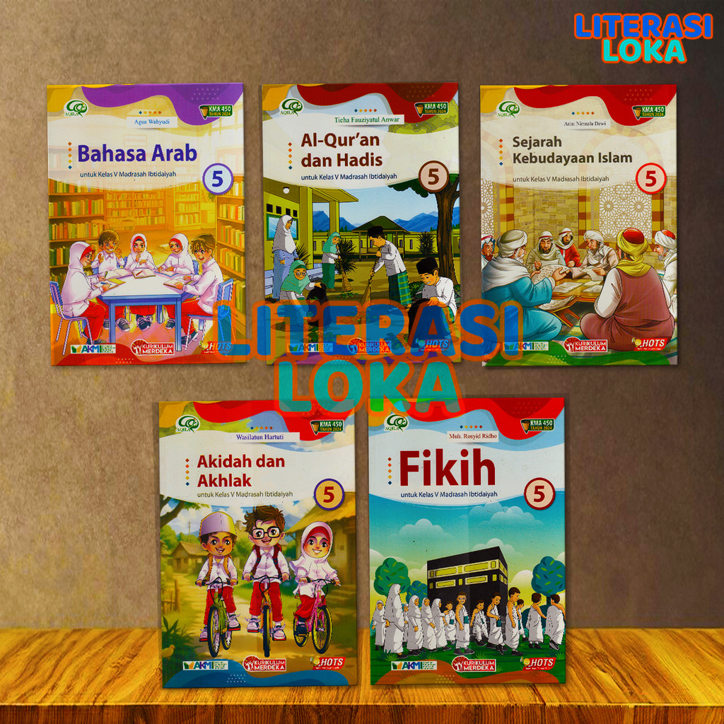 Jual Buku Kelas 5 SD/MI Madrasah Ibtidaiyah Kurikulum Merdeka Aqila Tiga Serangkai Revisi ...
