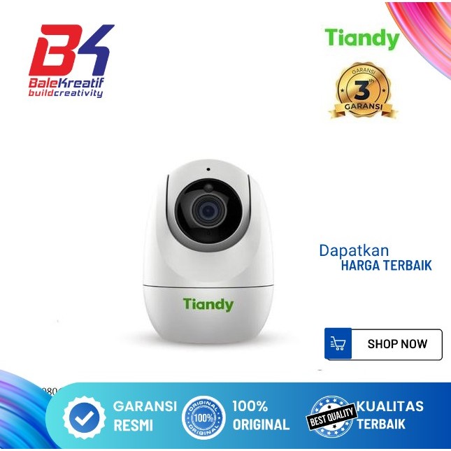 Jual CCTV Tiandy Smart Home Camera TC-H2 2MP 4mm Indoor | Shopee Indonesia