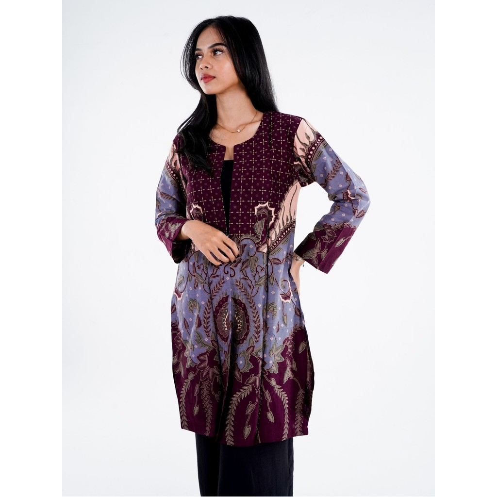 Jual MARGARIA BATIK - Atasan Batik Wanita - Outer Batik Wanita Lengan ...