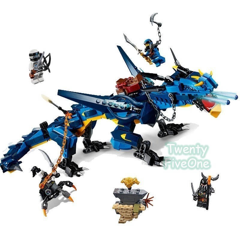Jual Mainan Ninja Naga Ninjago 3D Kuil Model Mainan Pendidikan Mainan ...