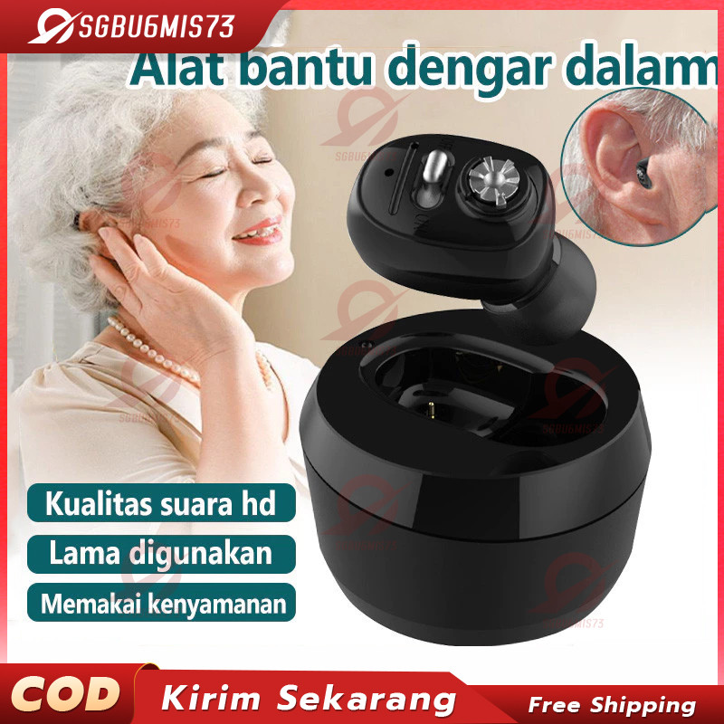 Jual Mini Alat bantu dengar yang dapat diisi ulang original hearing ...