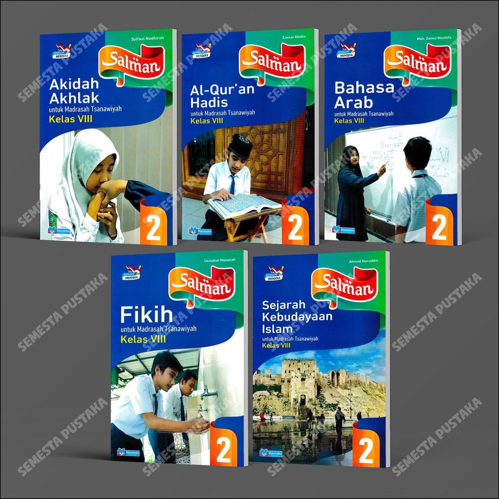 Jual Buku Paket Kelas 8 MTS Salman Masmedia Kurikulum Merdeka Revisi ...