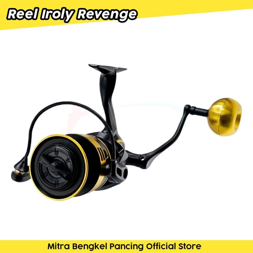 Jual Reel Iroly Revenge 6000 Reel Pancing Original | Shopee Indonesia