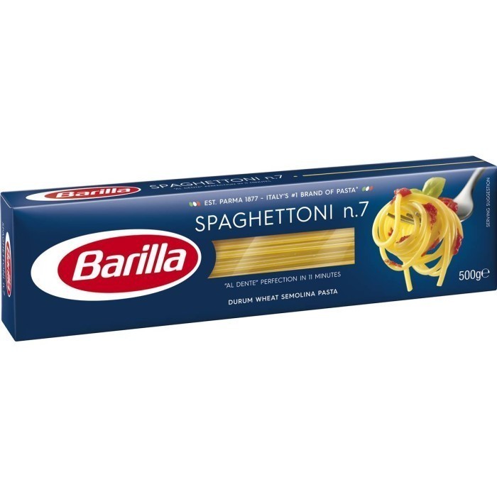 Jual Spaghetti Barilla no 7 / Pasta Spaghetti Barilla no 7 - 1 Kg ...