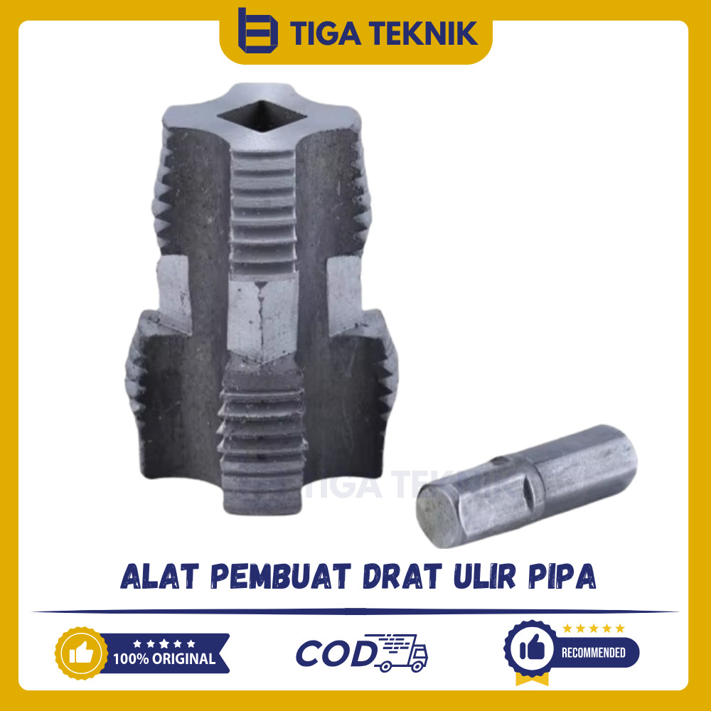 Jual Alat Pembuat Drat Pipa PVC / Alat Pembuat Ulir Drat Senai Pipa ...