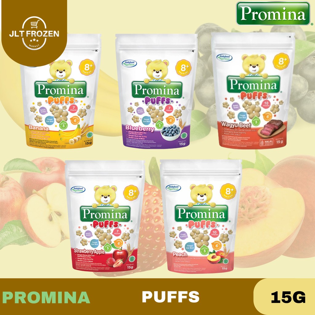 Jual Promina Puff Crunchies 15g Kemasan Pouch Pouch / Promina Puffs ...