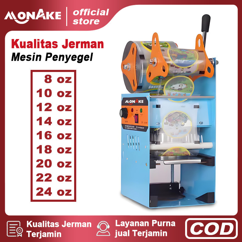 Jual MONAKE German Tool Mesin Cup Sealer Mesin Press Gelas Plastik bisa ...