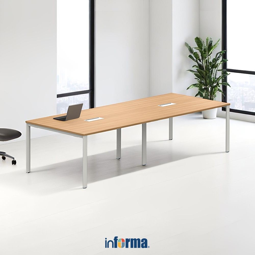 Jual Informa Sieben Meja Rapat 3012 Va - Cokelat/Putih Meeting Table ...