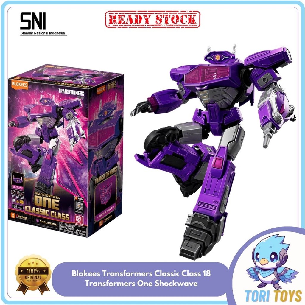 Jual Blokees Classic Class CC 18 Transformers One Shockwave ...