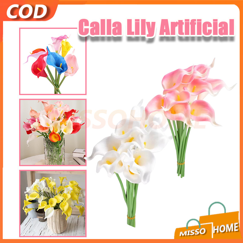 Jual Bunga Calla Lily PU Satuan/Calla Lily Artificial Latex/Bunga Hias ...