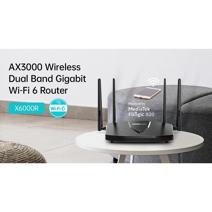 Jual Router Totolink X6000R - Ax3000 Dual Band Gabit WiFi 6 Router ...