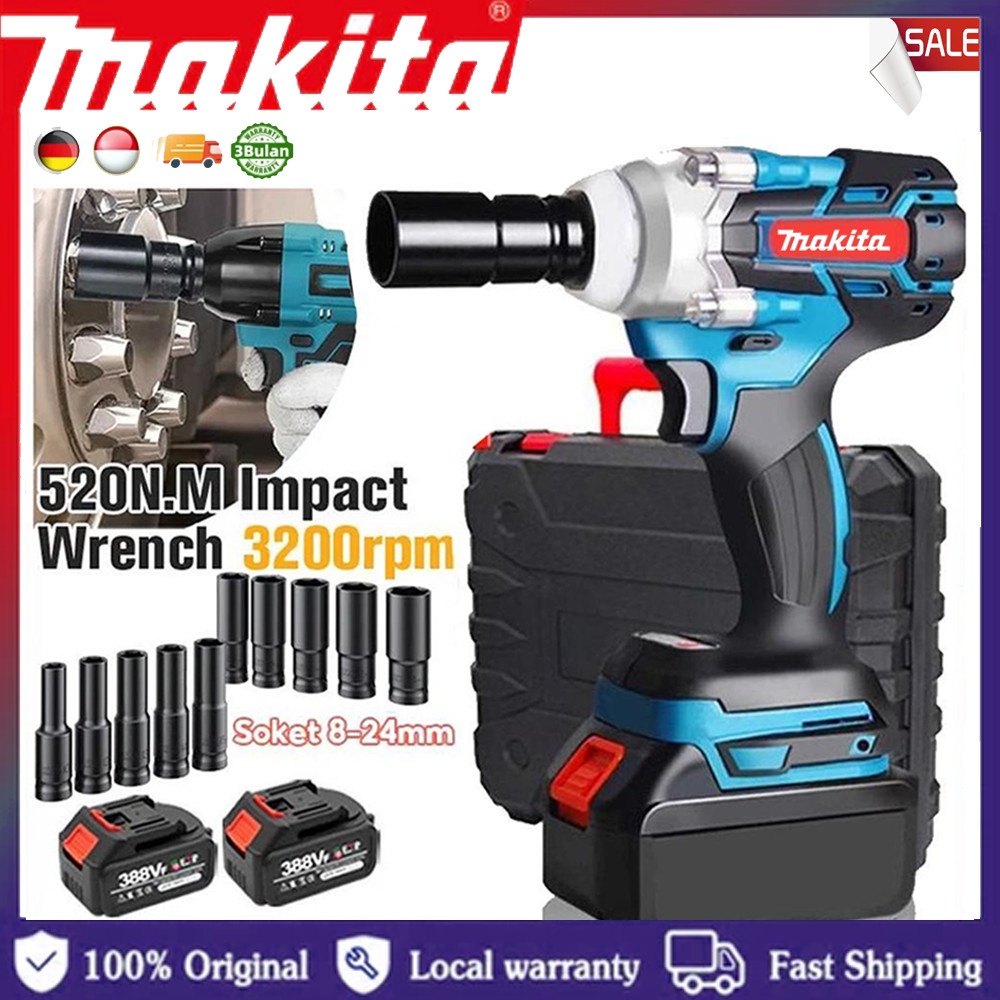 Jual 【Garansi 】Mesin Bor impact Brushless 588V 680NM Cordless Impact ...