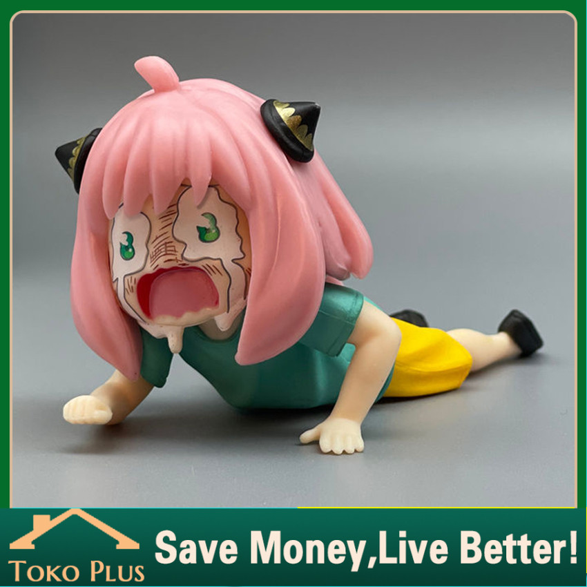 Jual Action Figure Anya Forger Crying Cute Cry Spy Family Anime Nangis ...